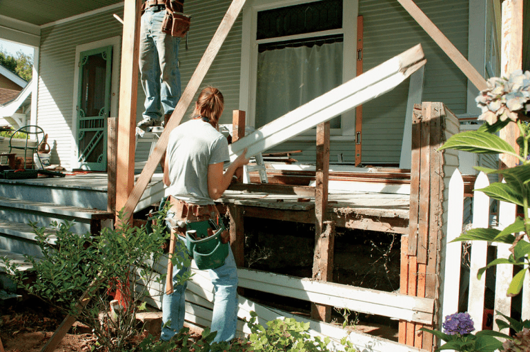 How To Replace A Front Porch Roof Onan Old House: Step-by-Step Guide ...